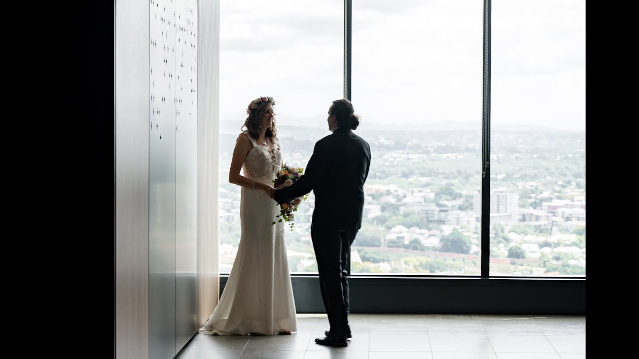 Brigid & Ryan - The Highlight // Brisbane Registry Office - YouTube