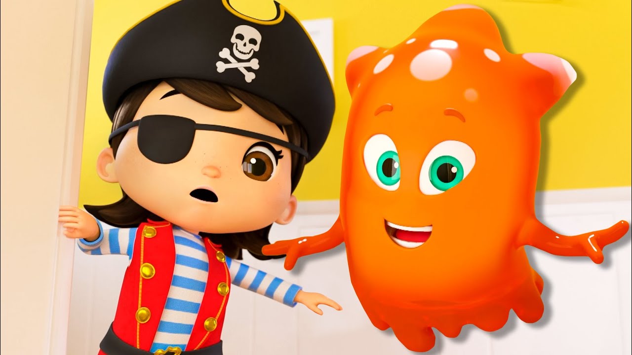 Spooky Halloween Monsters Song | Lellobee 🐝 | Nursery Rhymes 👻 - YouTube