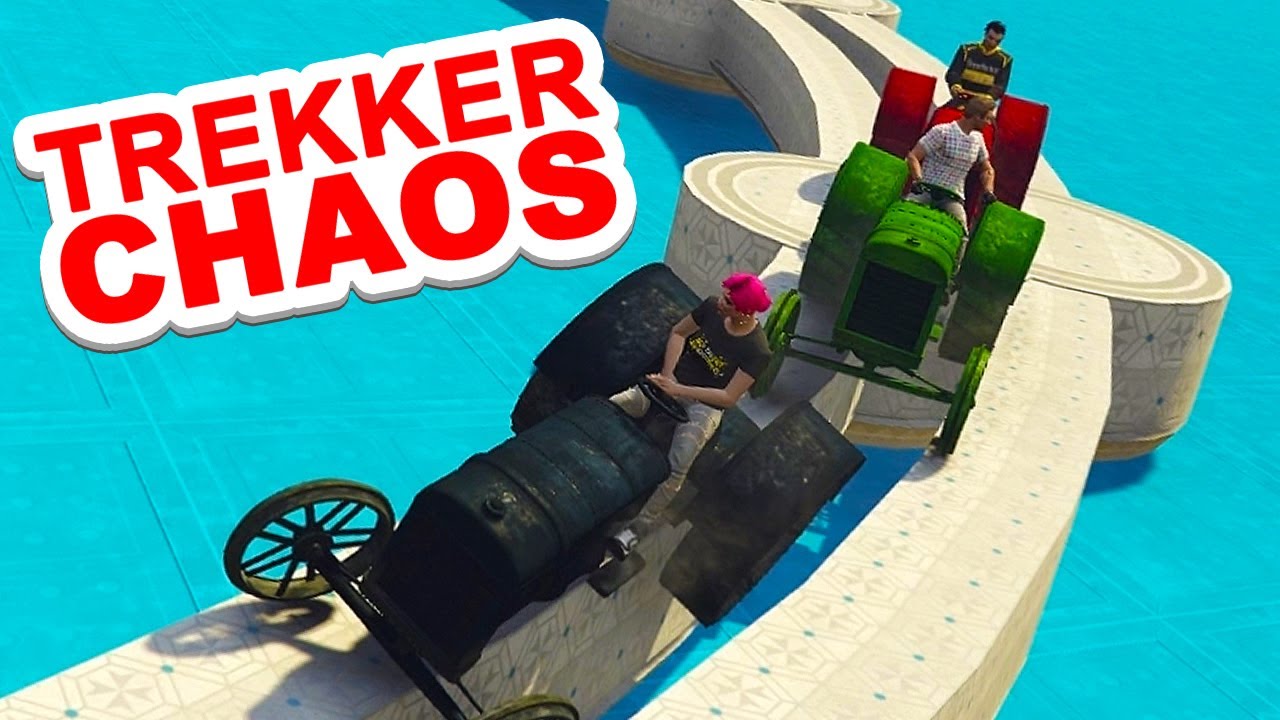 STUK GAAN OM RACE IN DE TREKKER (GTA V Online Races) - YouTube