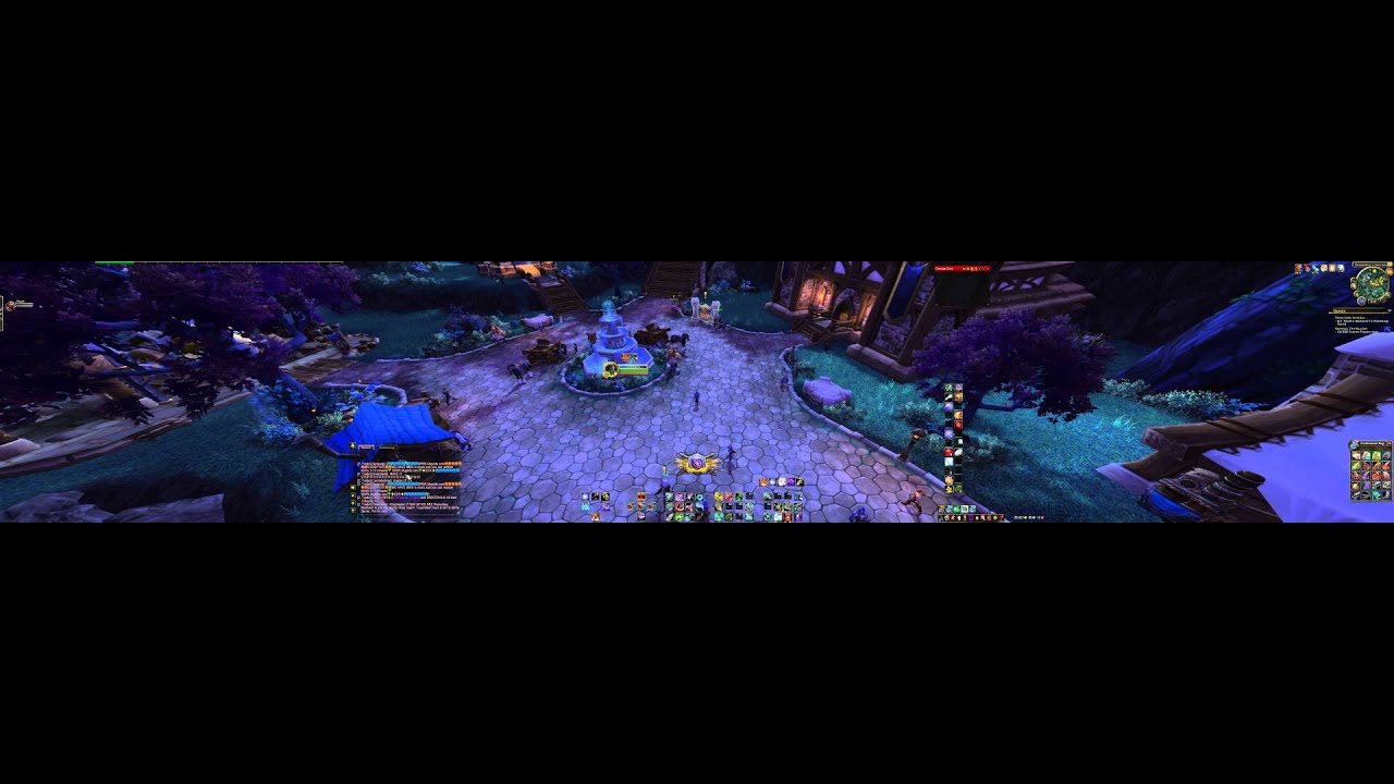 wow nvidia surround mode test - YouTube