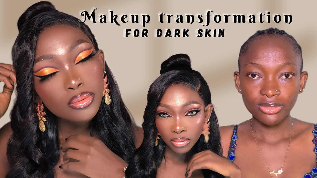 THE PERFECT MAKEUP TUTORIAL FOR DARK SKIN - YouTube