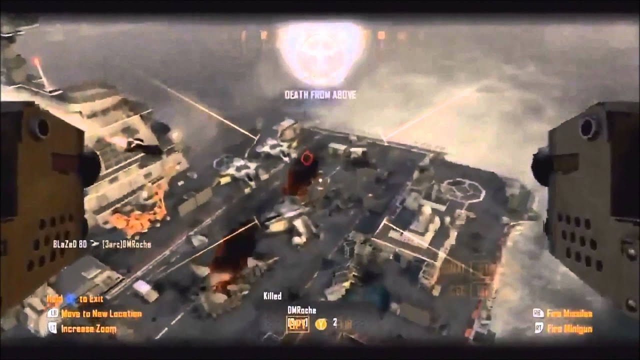 Black Ops II Killstreaks | VTOL Warship & Lodestar - YouTube