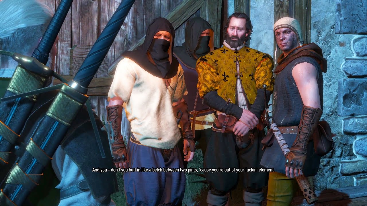 The Witcher 3: A walk on the waterfront - YouTube