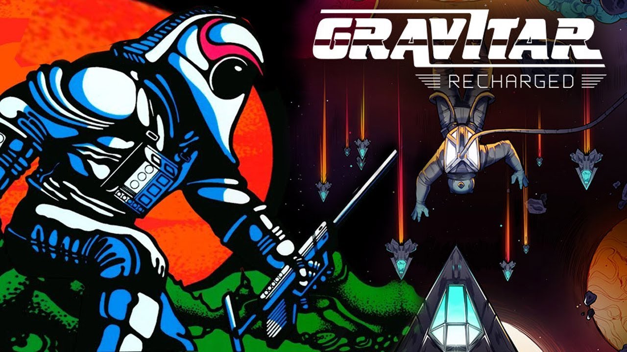 Remake Retrô: Gravitar: Recharged (Gameplay do Início do Jogo) - YouTube