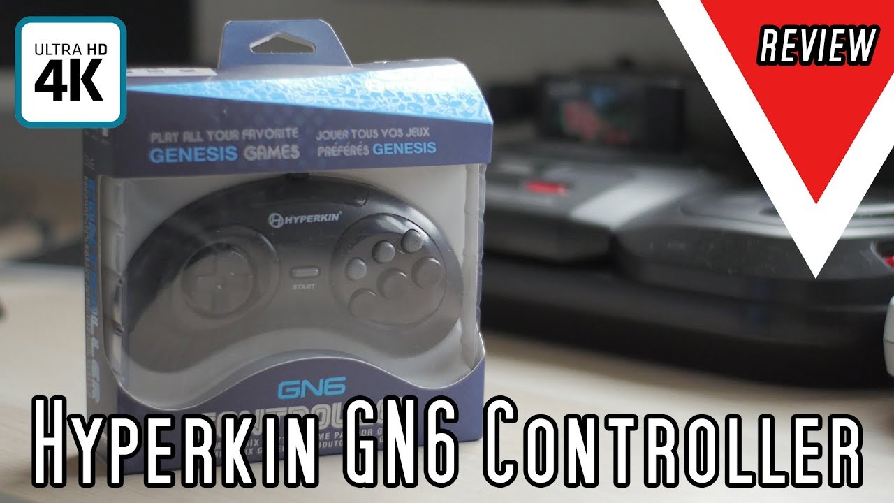 Hyperkin GN6 Sega Megadrive & Genesis Controller Review in 4K - YouTube