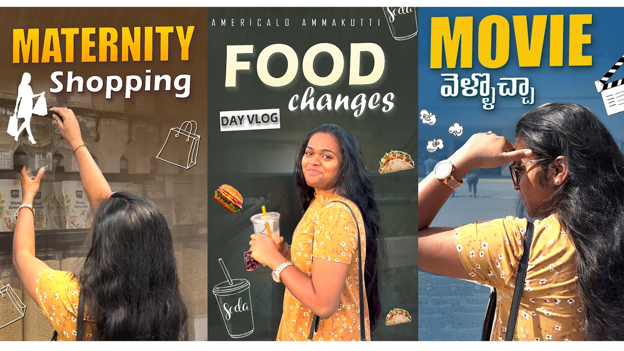 Gender reveal/Maternitywear shopping - FOOD changes - VLOG!! - YouTube