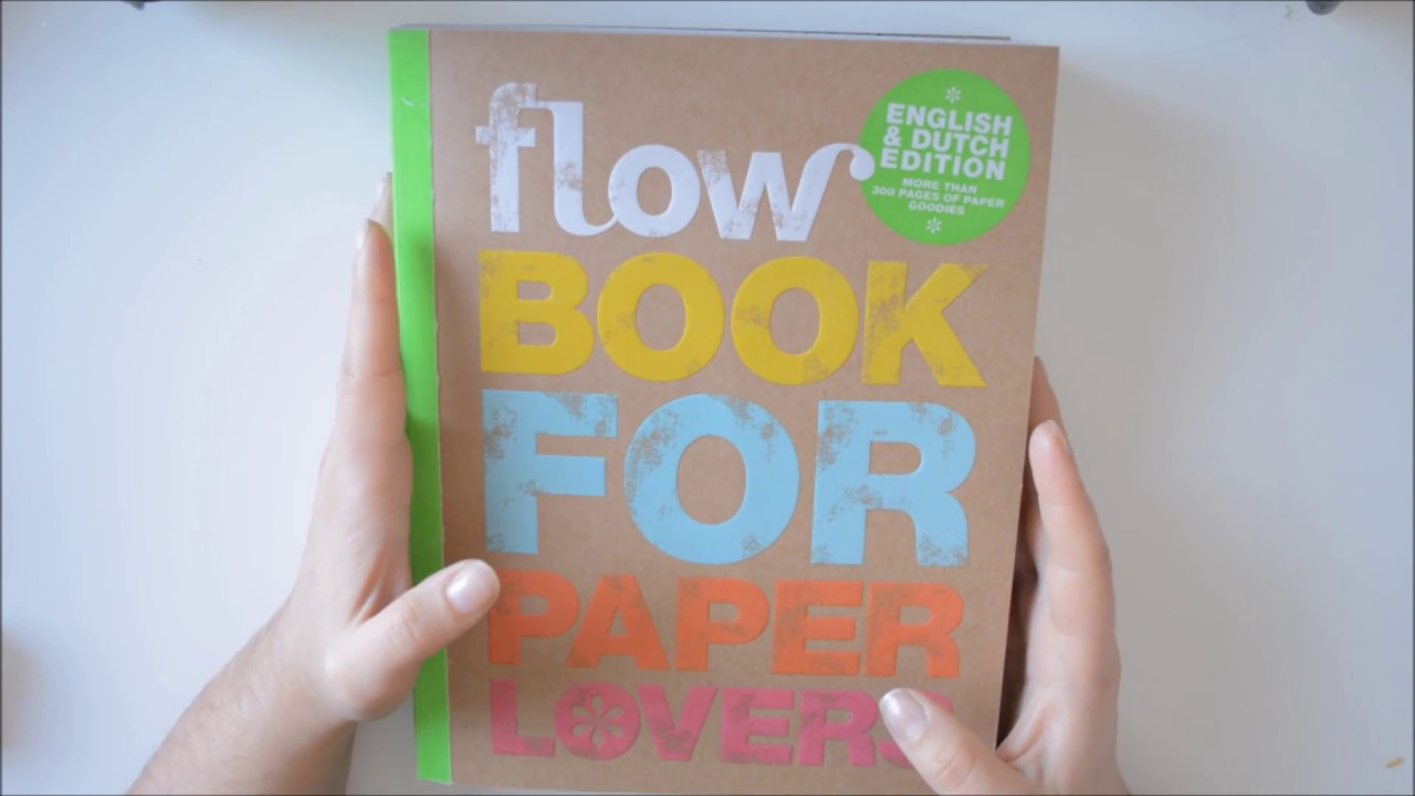 Flow Book For Paper Lovers 4 - YouTube