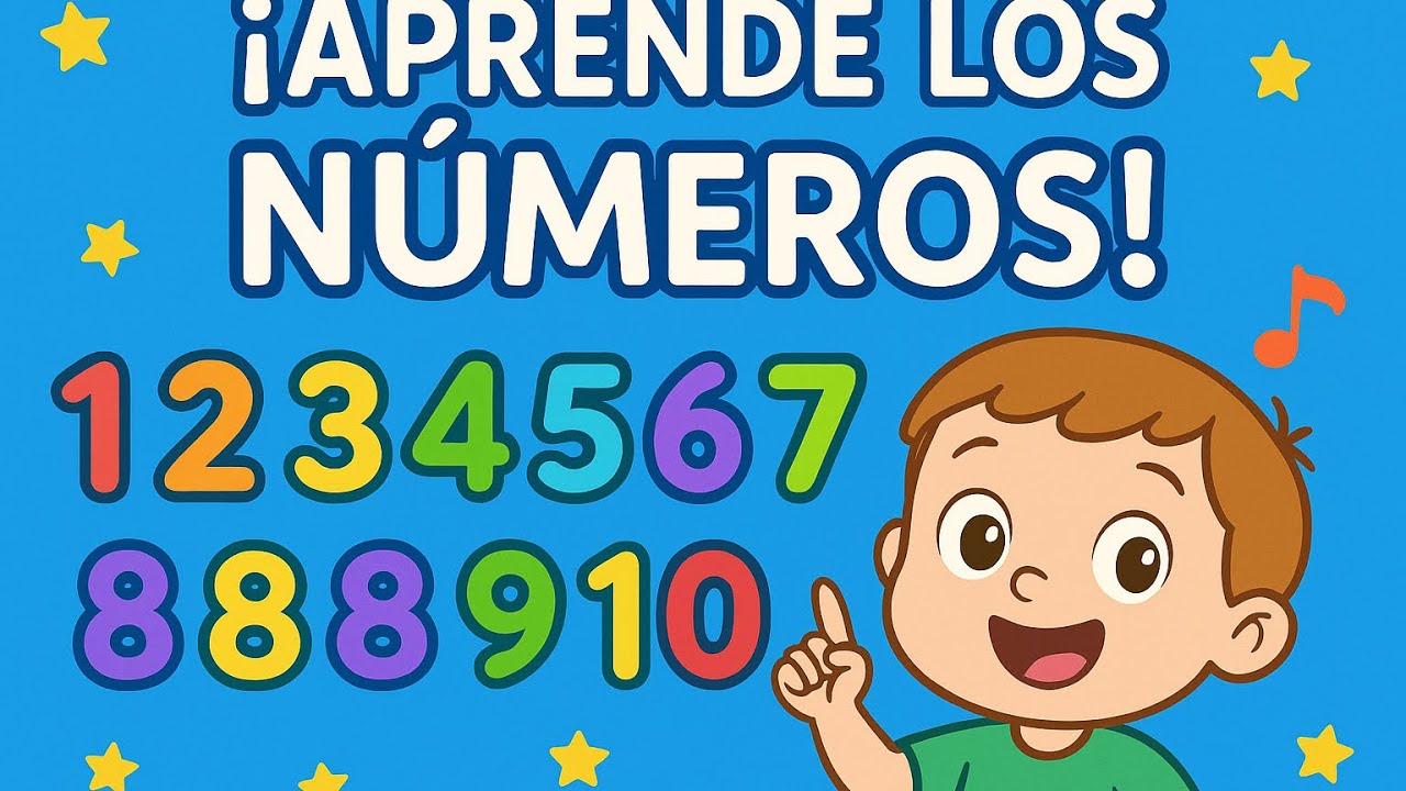 Canción de los Números del 1 al 10 | Aprende a Contar Jugando ...