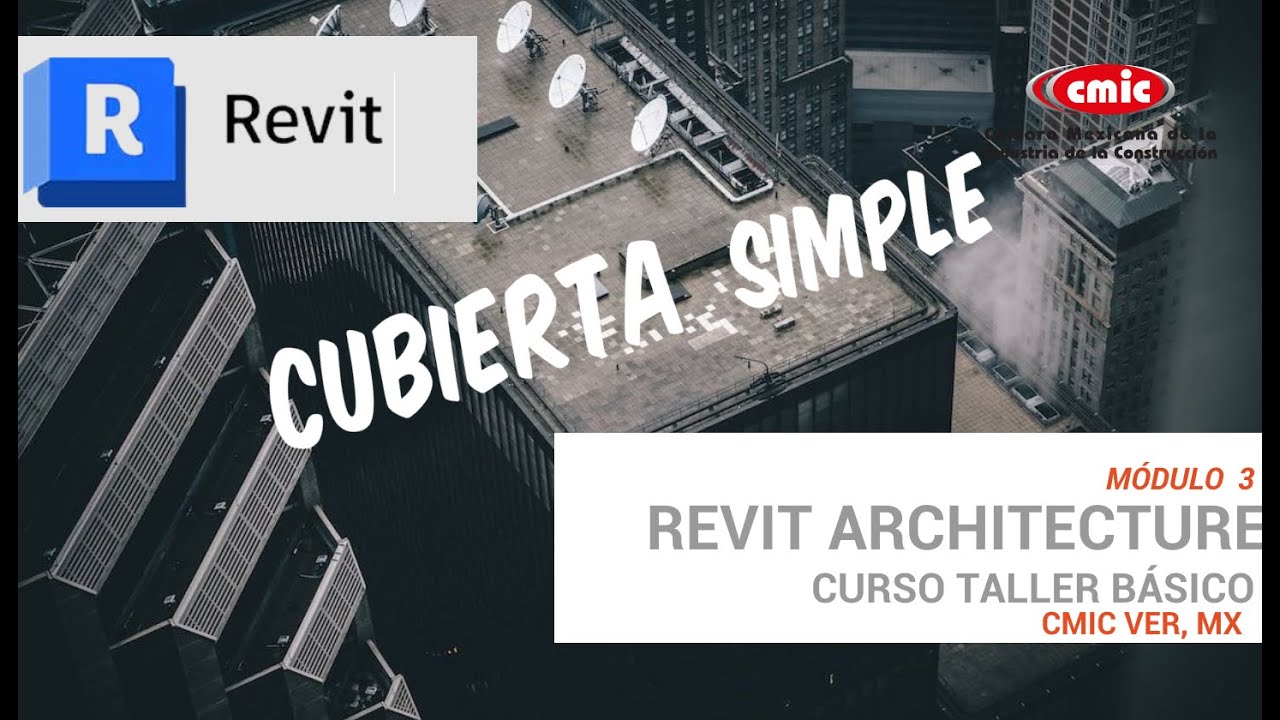 Cubierta Plana Simple. Curso Revit Architecture Básico. - YouTube