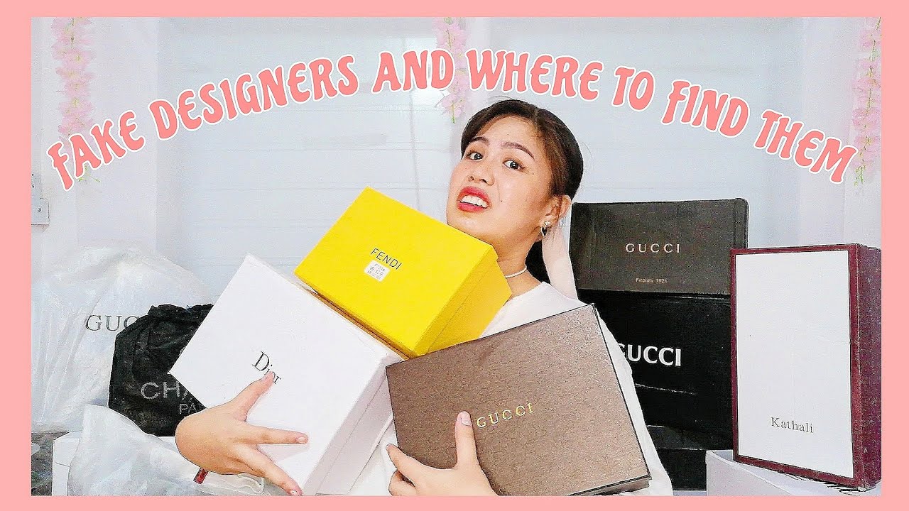 SHOPPEE FAKE DESIGNERS | SAN NAPUNTA BAON KO | VLOG 11 - YouTube