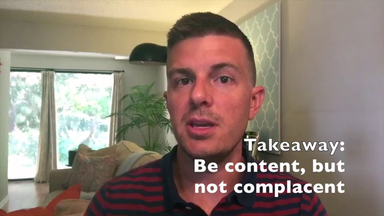 Vlog #8 - Content Versus Complacent - YouTube