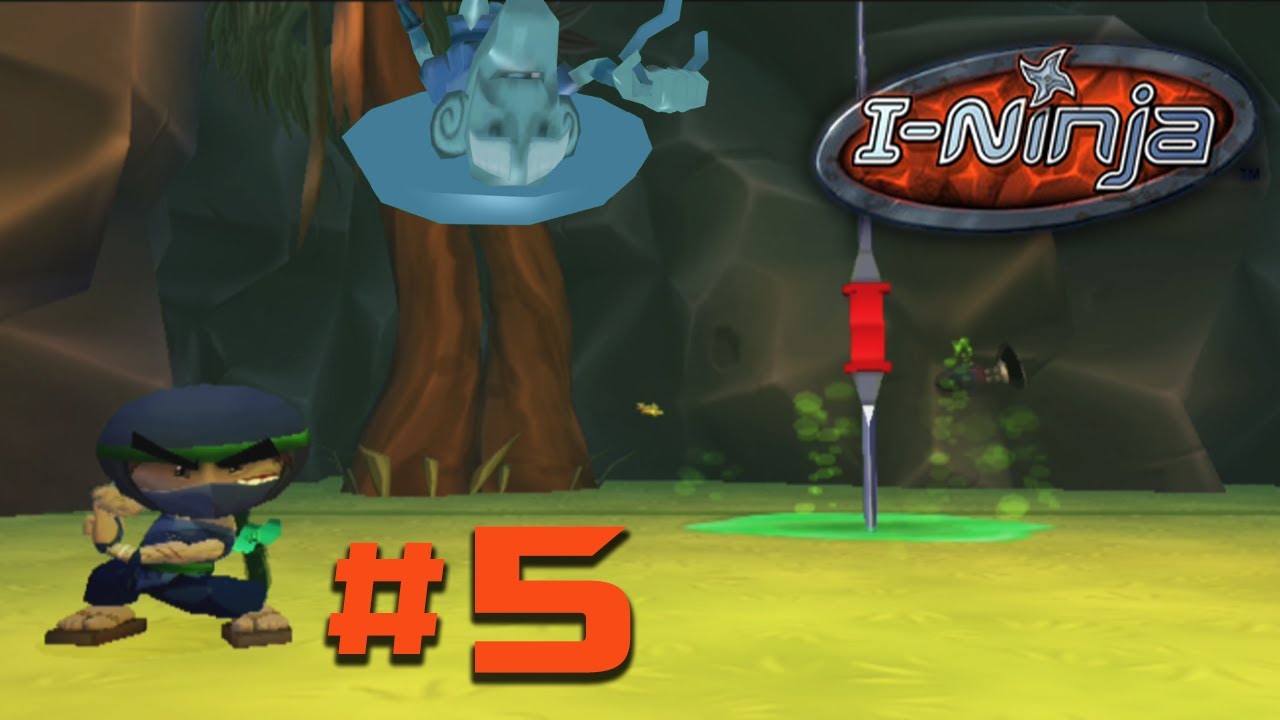 I-Ninja: Dirigindo um Coco e Levando a Destruição - PS2 HD - #5 ...