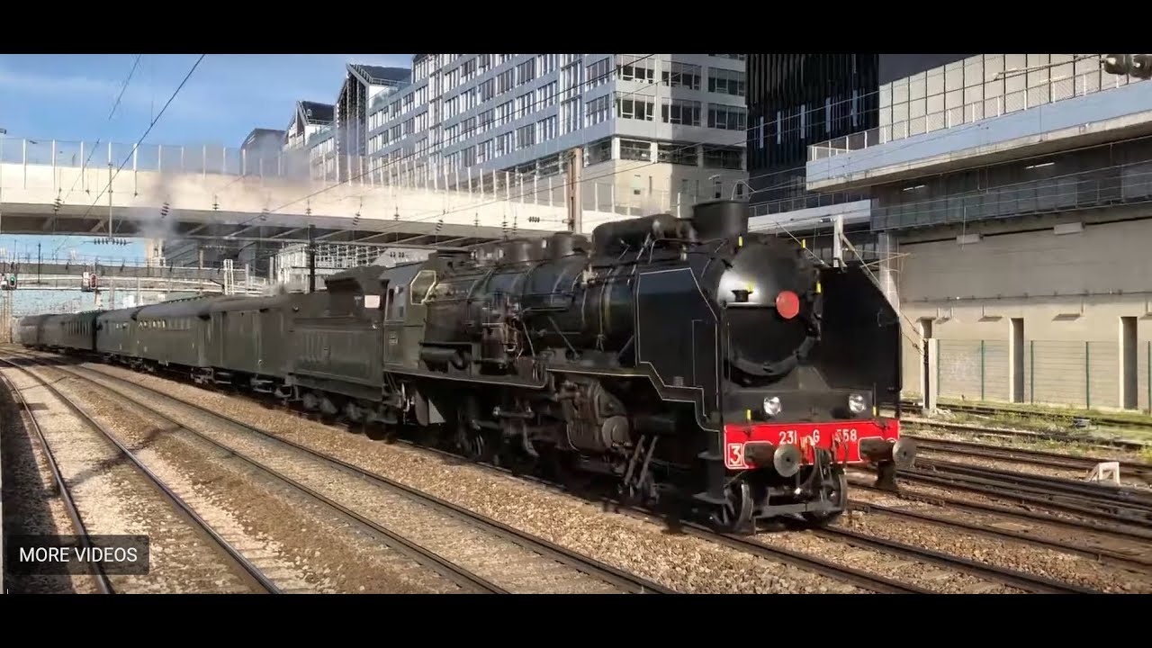 231 G 558 at Pont-Cardinet - YouTube