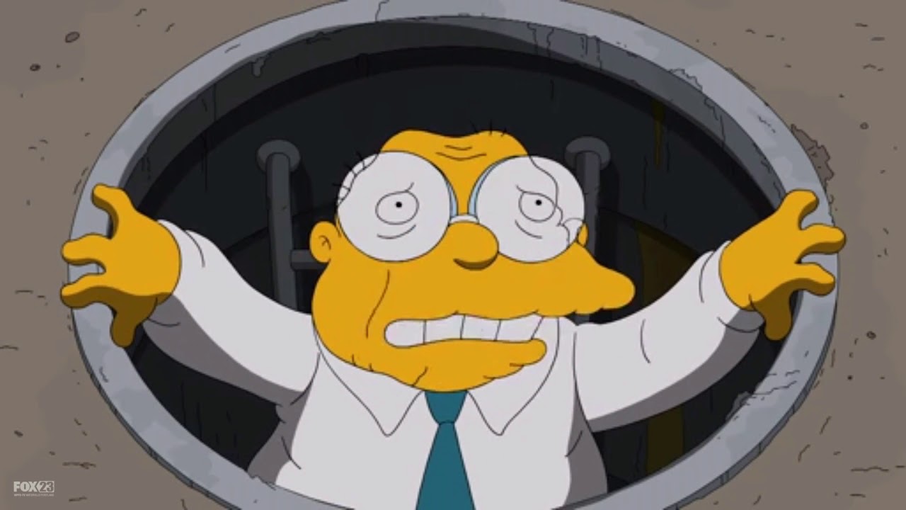 The Simpsons - Nobody Knows Hans Moleman - YouTube