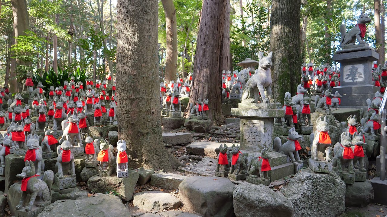 Japan Walk - 4K HDR - Toyokawa Inari || Aichi - YouTube