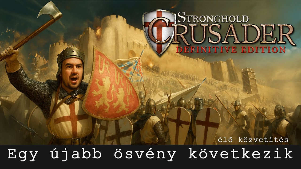 🏰 Egy újabb ösvény! 🏰 | #stronghold #crusader #live #stream #streamer # ...
