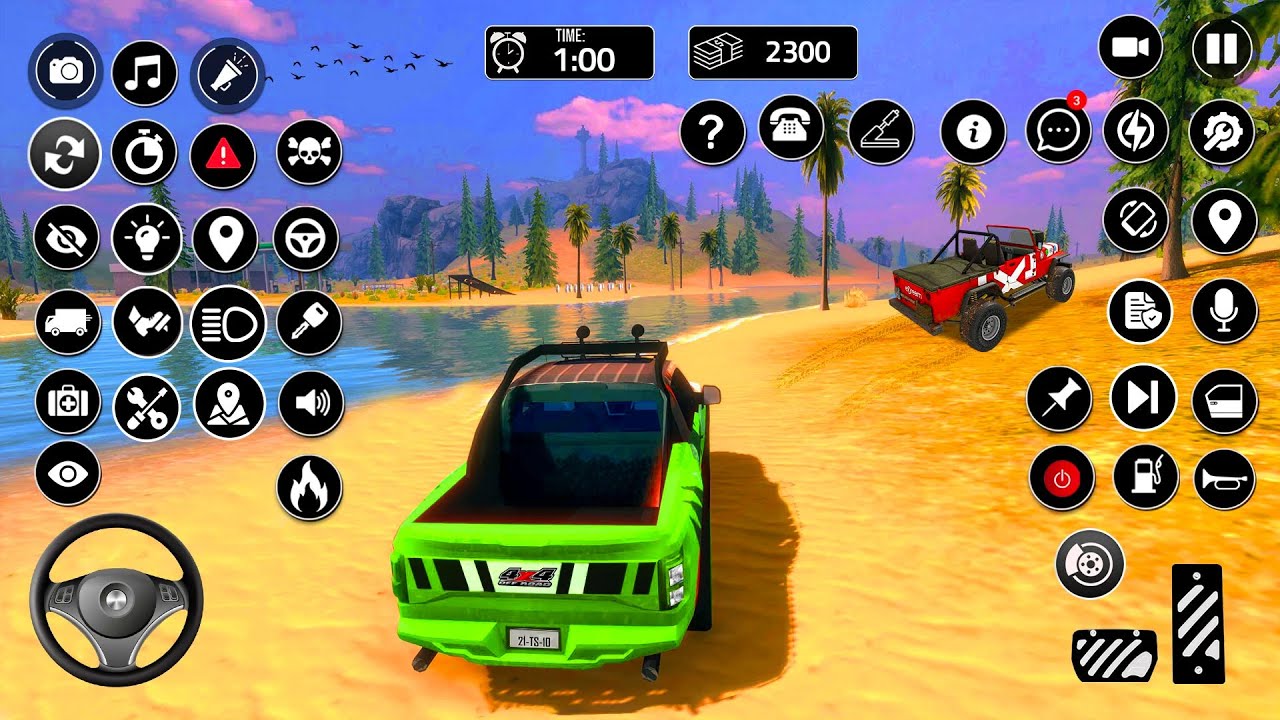 Offroad 6x6 Monster Truck Driving - Luxury Jeep Hummer Mountain Driver ...