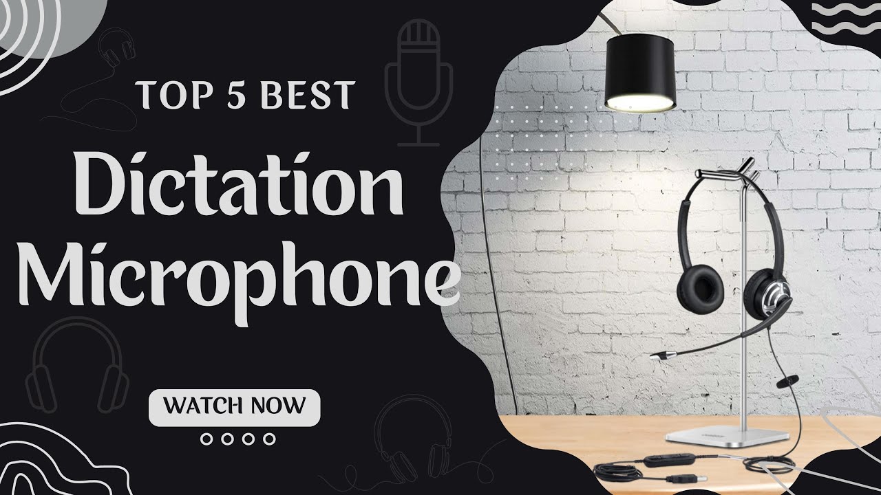 5 Best Dictation Microphones in 2023 [Review & Buying Guide] - YouTube