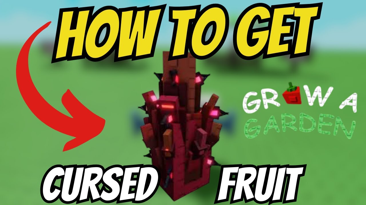How To GET CURSED FRUIT In Grow A Garden! (2025) - YouTube