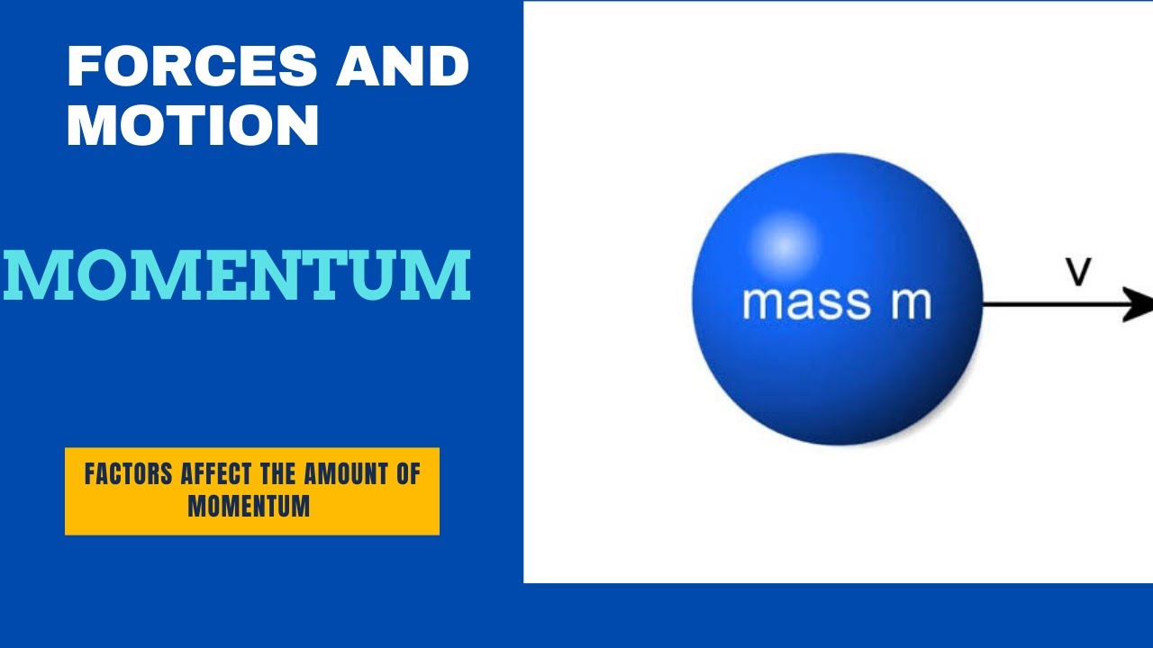 Momentum | Mass and velocity effect the amount of momentum #physics # ...