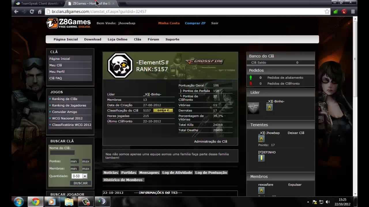 COMO BAIXAR INSTALAR E LOGAR NO TS3 PRODUZIDO PELO CLAN -ElementS ...