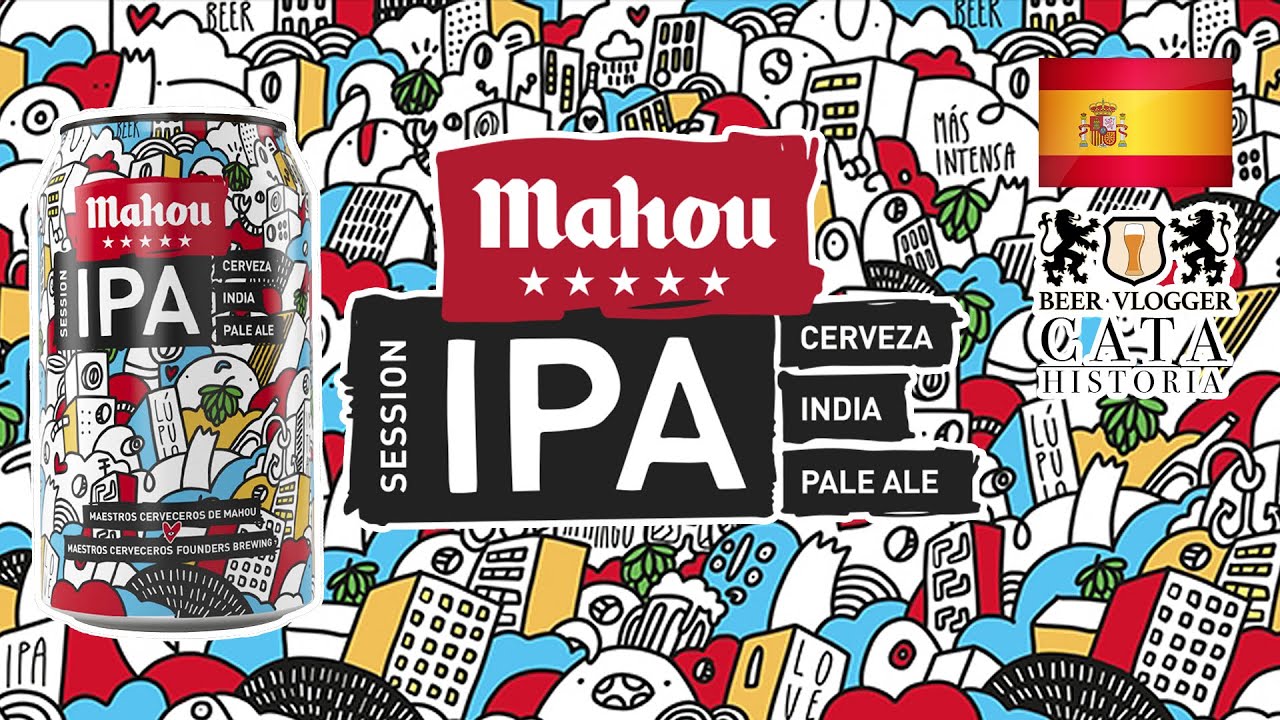 MAHOU SESSION IPA - CATA - YouTube