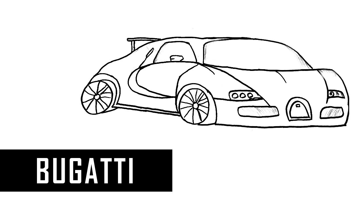 Bugatti Line Art - YouTube