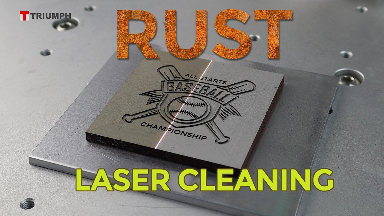 Rust removal with galvo fiber laser marking machine | deep laser ...