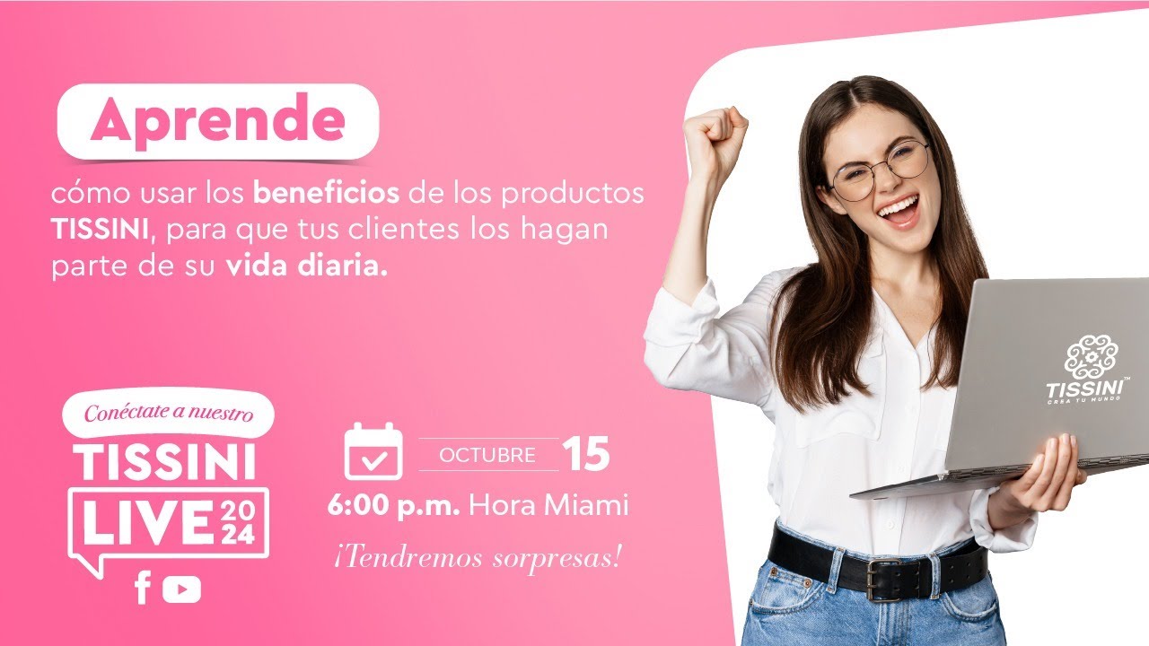 ¡Aprende cómo usar los beneficios de los productos de TISSINI! - YouTube