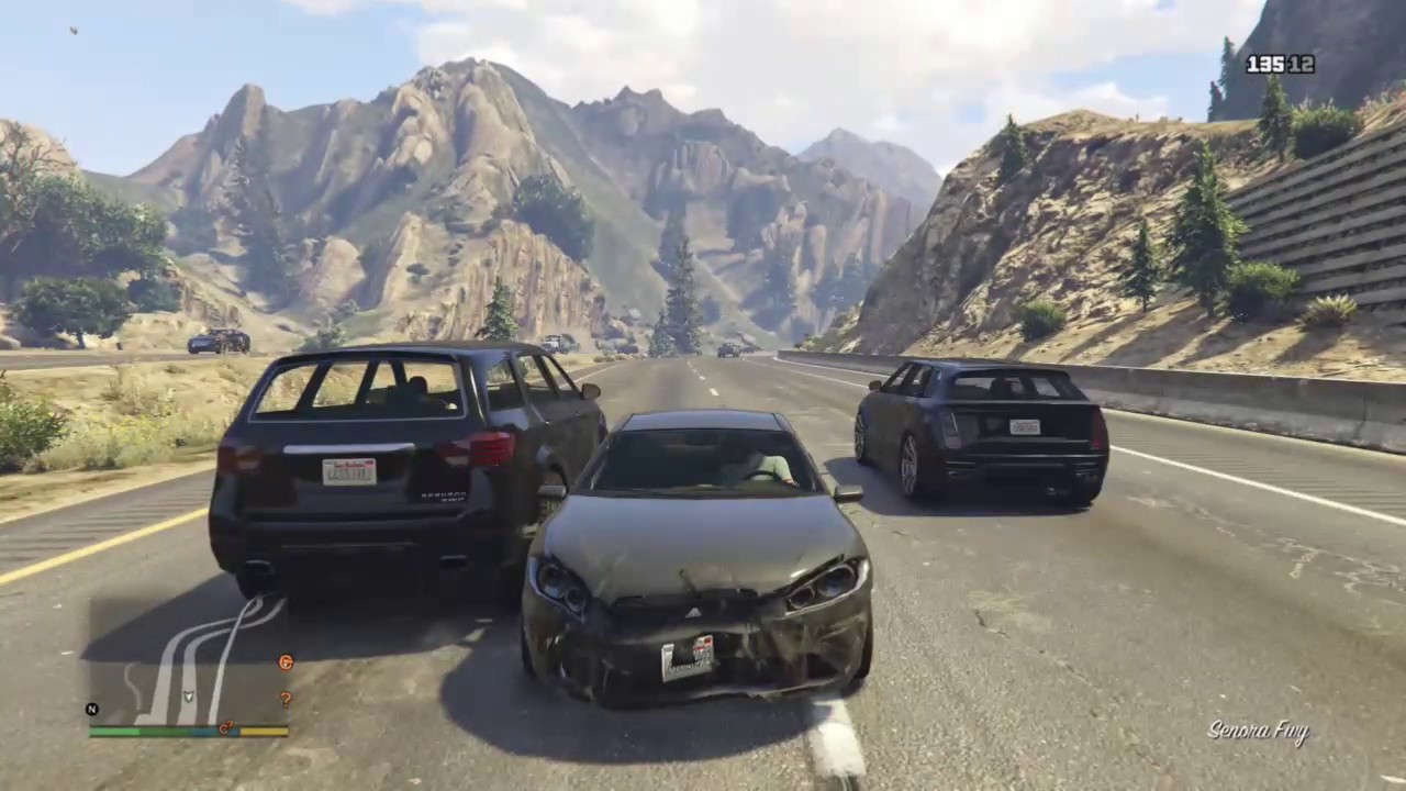 Grand Theft Auto V funny moments #1 - YouTube