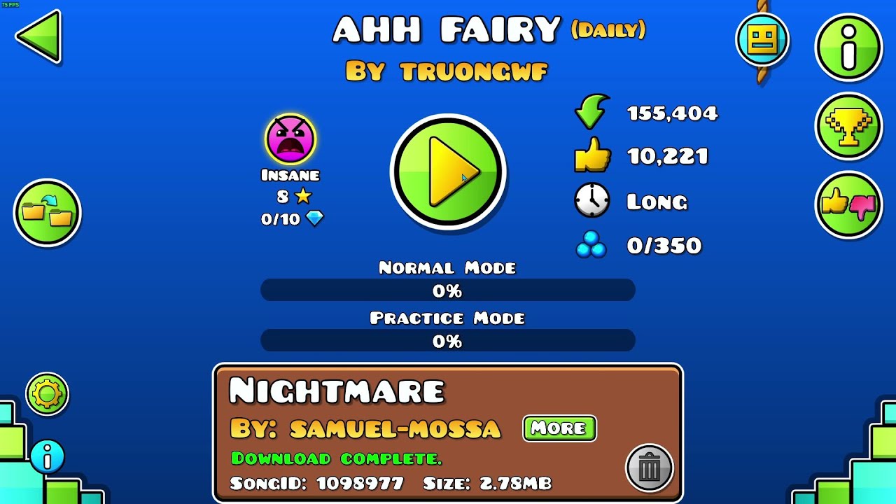 Geometry Dash Daily #9 - YouTube