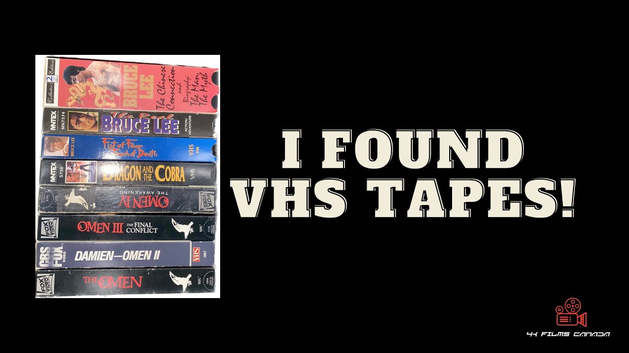 I Found VHS Tapes! - YouTube