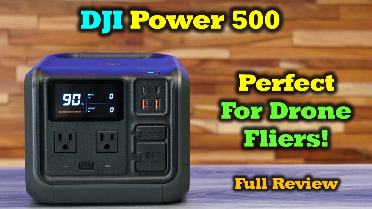 DJI Power 500 - Perfect for Drone Fliers | Complete Review - YouTube
