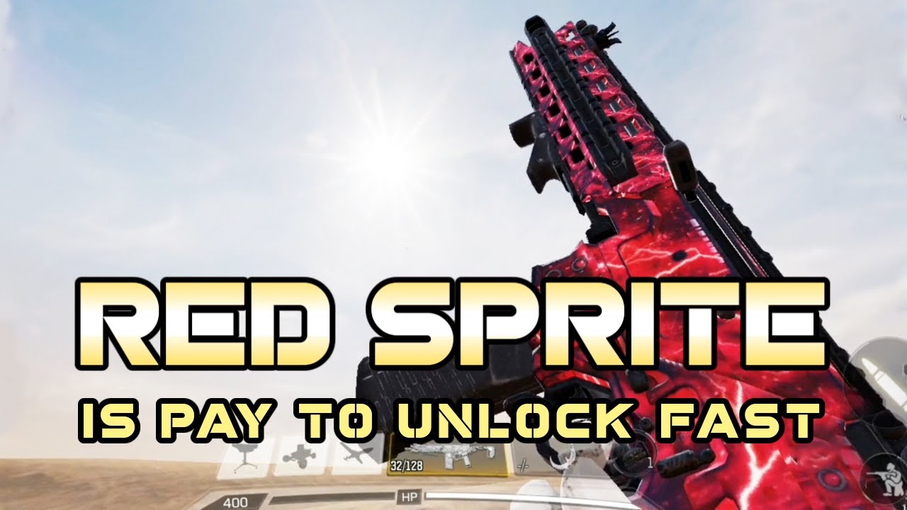 Red Sprite Camo is Pay to Unlock Fast || Call of Duty: Mobile - YouTube