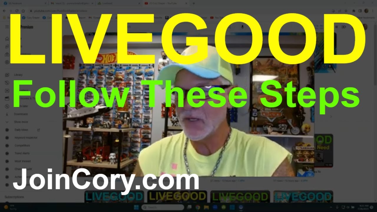LIVEGOOD Stop! Contact Me First, Step By Step Instructions - YouTube