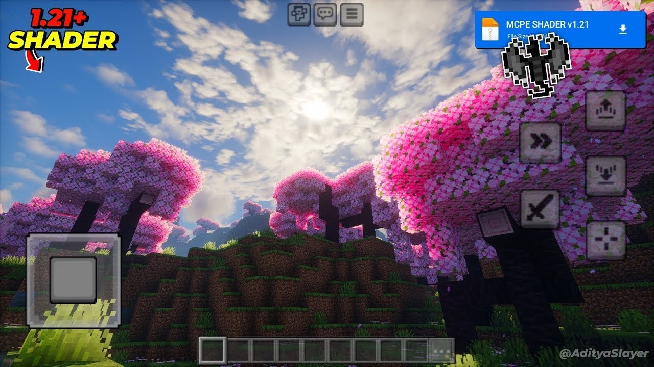 Edge Shaders Minecraft PE 1.21.70 / 1.21+ | Shader MCPE 1.21 | Mine Creeper - YouTube