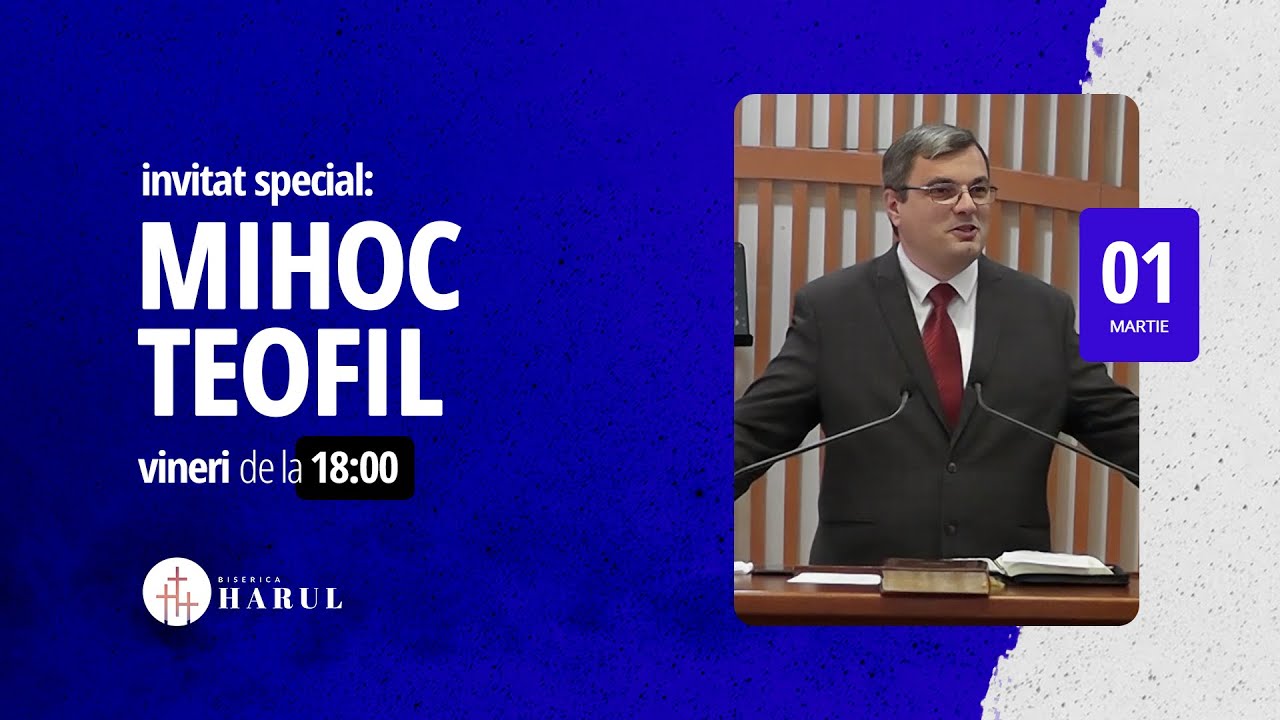 Harul Live // Vineri - 18:00 // Invitat: Teofil Mihoc - YouTube