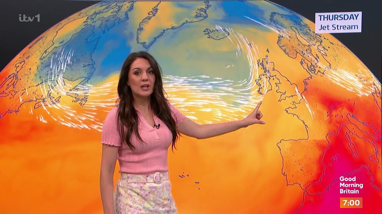 Laura Tobin - GMB Weather 25Jun2025 - YouTube