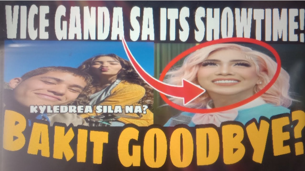 VICE GANDA NG ITS SHOWTIME BAKIT NAPAIYAK? Kyle echarri at Andrea ...