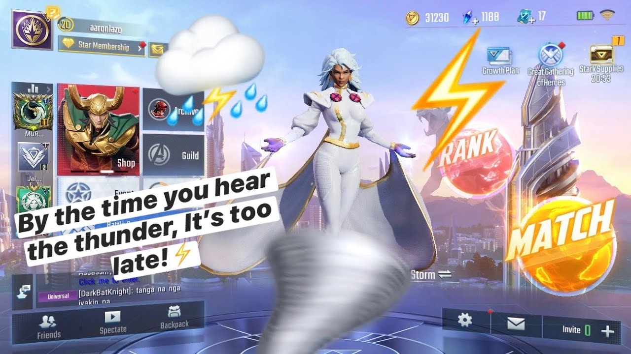 Storm 80’s Skin Game-play Trailer (MARVEL Super War) - YouTube