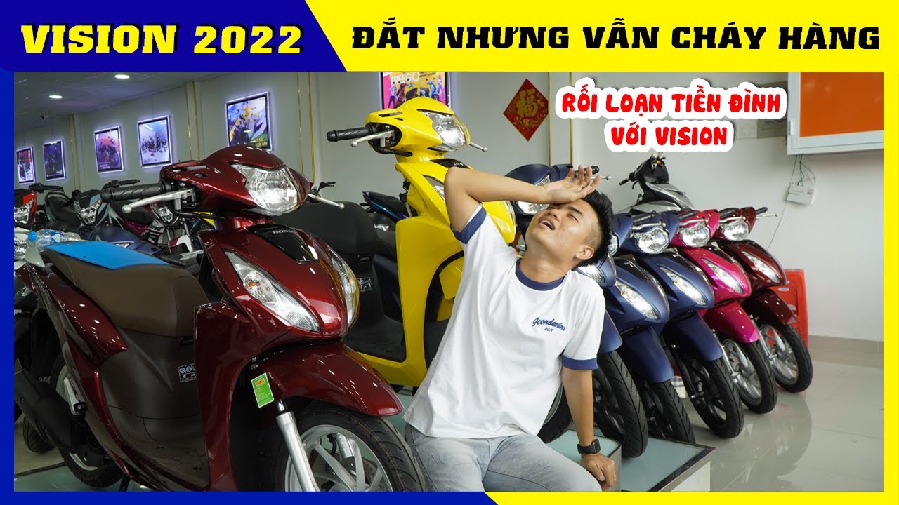 Thời điểm này Honda Vision 2022 có còn ĐÁNG MUA ️Giá Vision 2022 lên ...