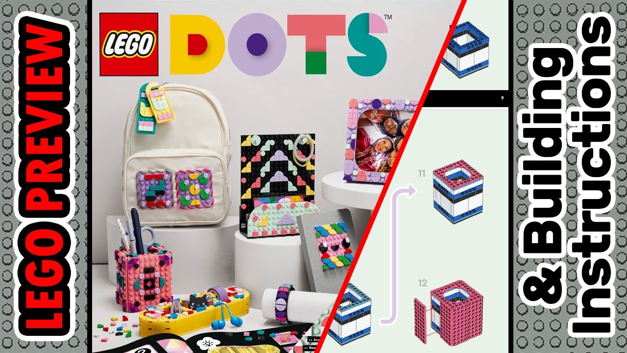 PREVIEW: 41961, LEGO DOTS, Designer Toolkit - Patterns & Building ...