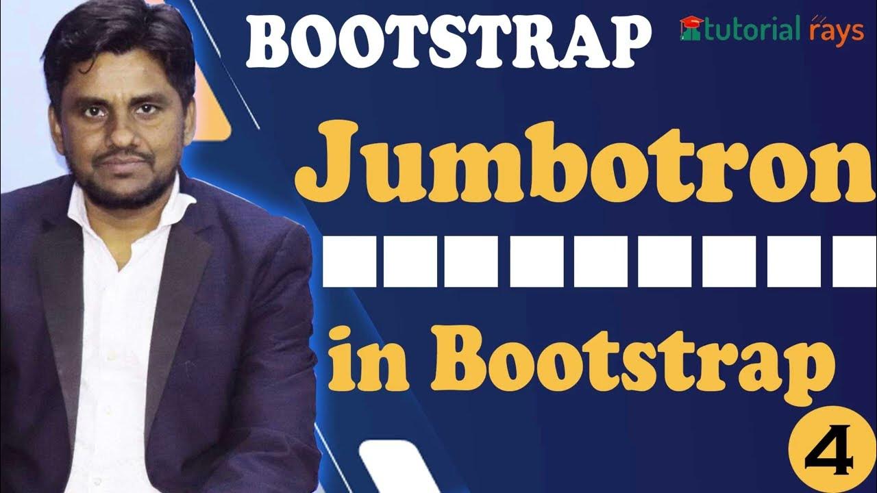 4. Bootstrap Jumbotron | Bootstrap 5 Tutorial with Jumbotron - YouTube