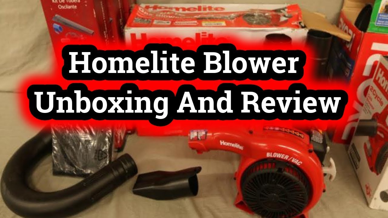 Homelite Ut26 Hbv 090155040 Homelite Blowervacuum