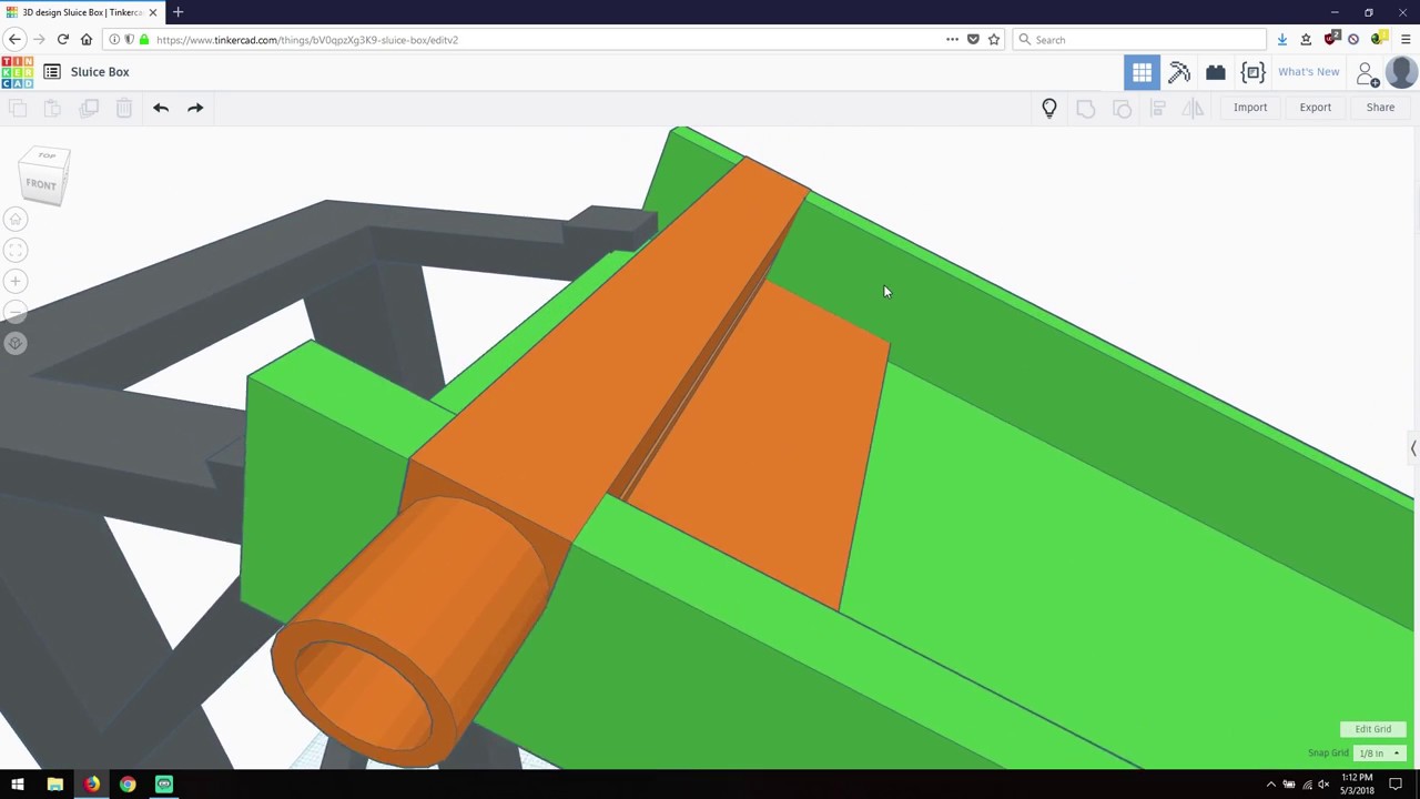 Portable Sluice Box - Part 1 - YouTube