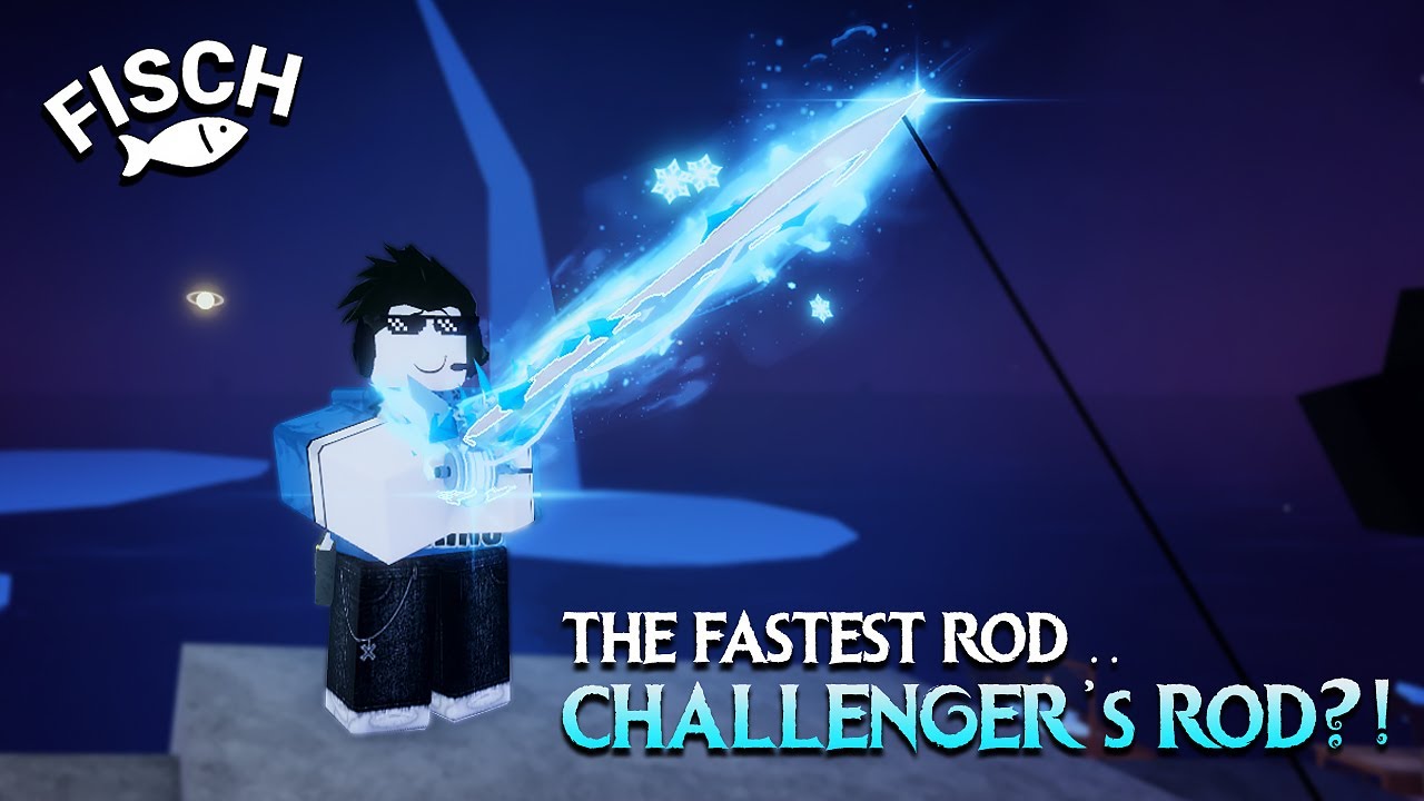 The New CHALLENGER'S ROD It's OP?! | Roblox Fisch - YouTube