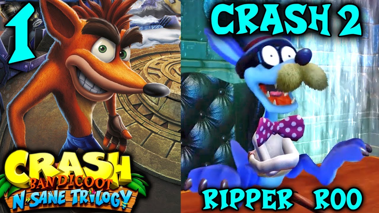 Crash Bandicoot N. Sane Trilogy - Crash Bandicoot 2 - Part 1 - Level 1 ...