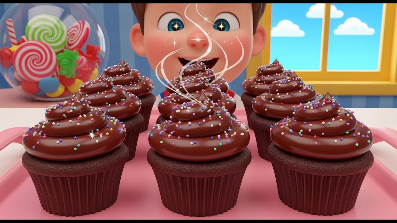 Counting Cupcakes at the Party | Fun Counting and Learning Song for ...
