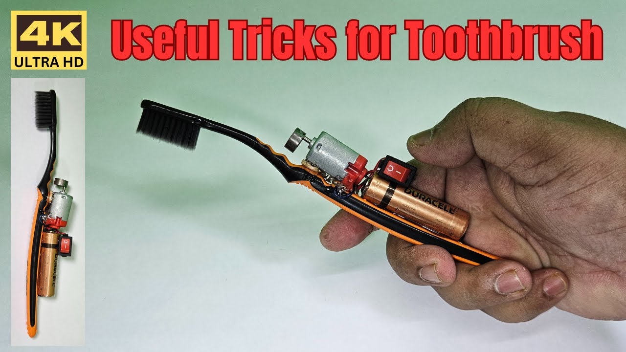 5 Amazing Tricks for Toothbrush | Toothbrush Life Hacks | Science Ideas ...