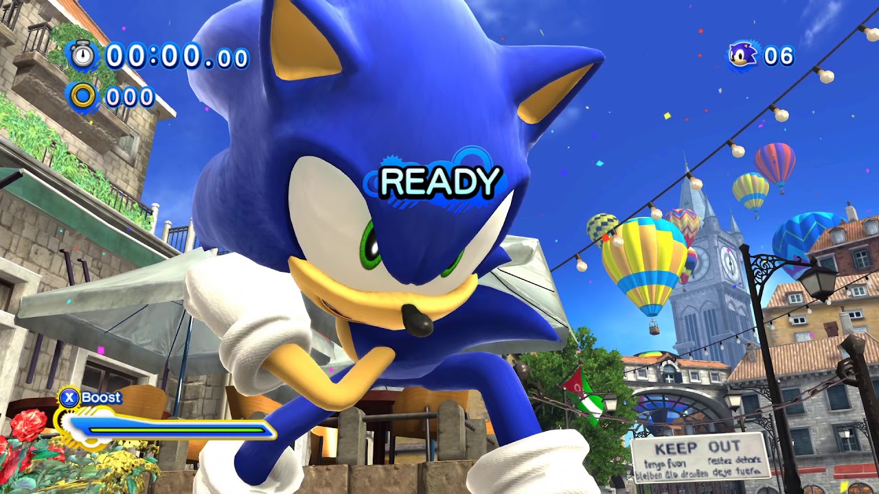 Sonic Generations Recording Test - YouTube